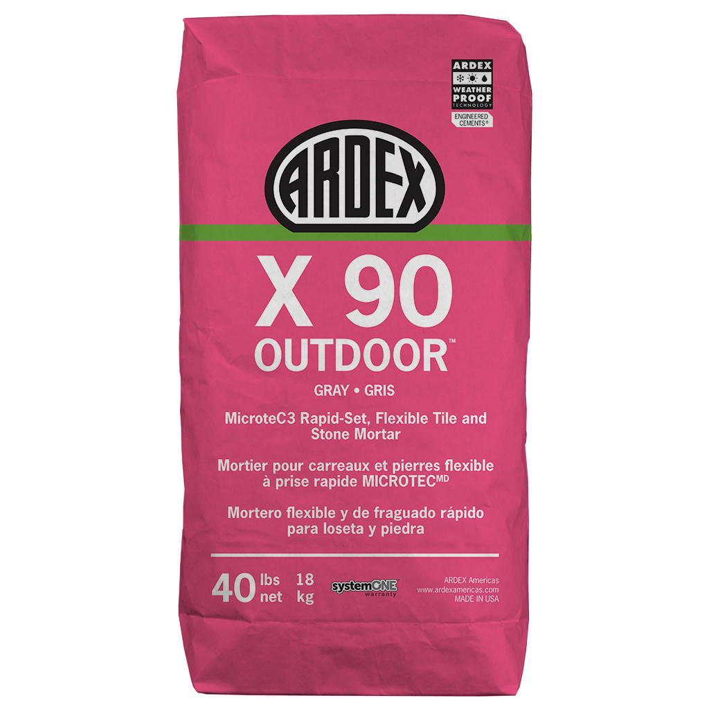 Ardex X90 Outdoor Rapid-Set Flexible Tile & Stone Mortar