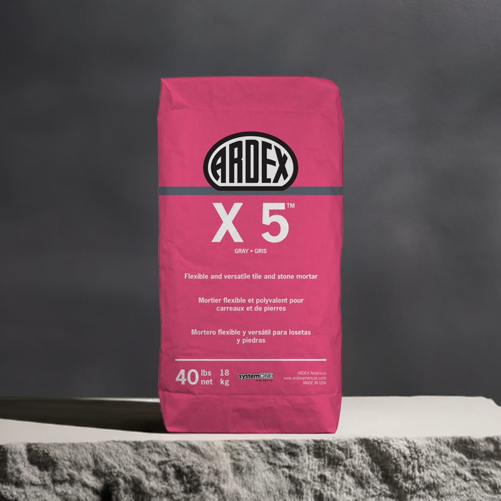 Ardex X5 Flexible, Versatile Tile and Stone Mortar (40 lb bag)