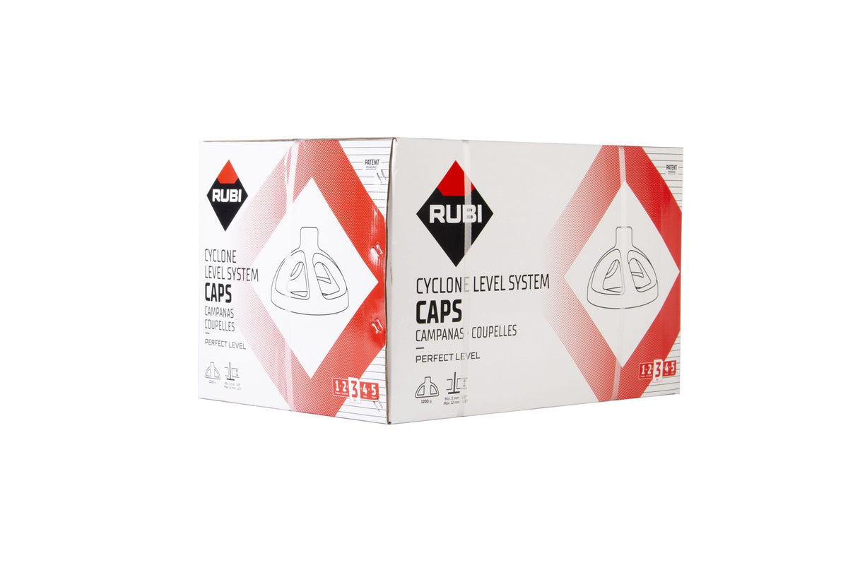 Rubi Cyclone Tile Leveling System Caps (1200/Bulk Box)