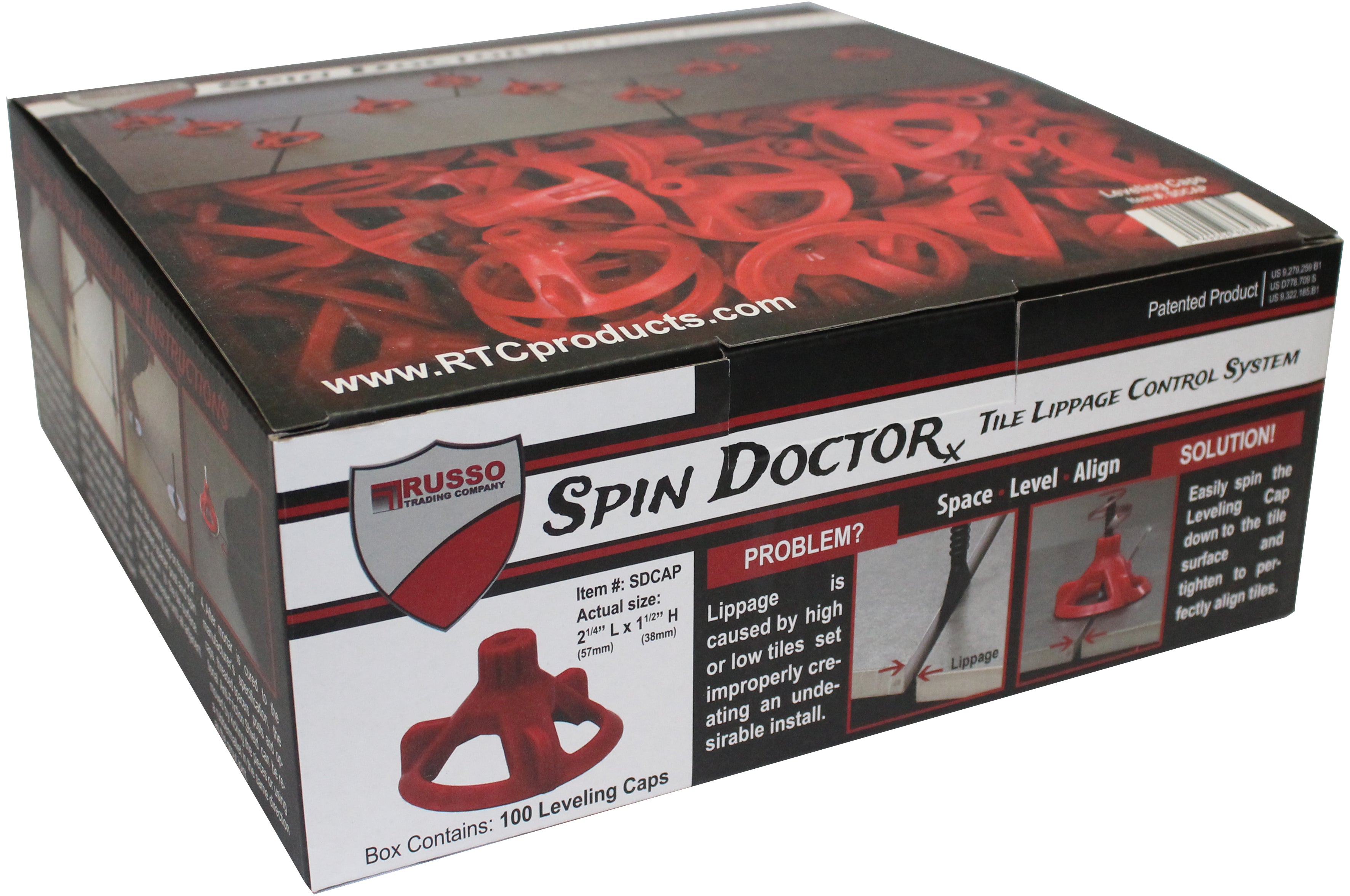 Spin Doctor Tile Leveling System Caps | Tile ProSource